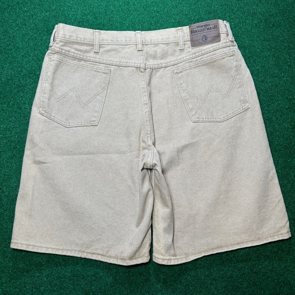 Wrangler | Shorts | Y2k Wrangler Tan Jorts Mens 38 Relaxed Fit Baggy ...